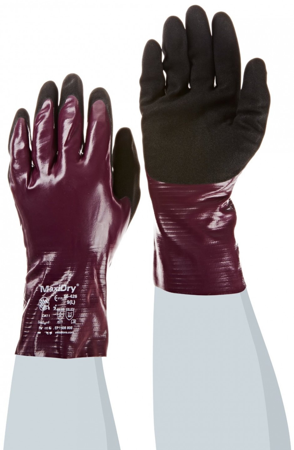 MAXIDRY NITRILE GLOVES 56-426 – Gulf-Safety-